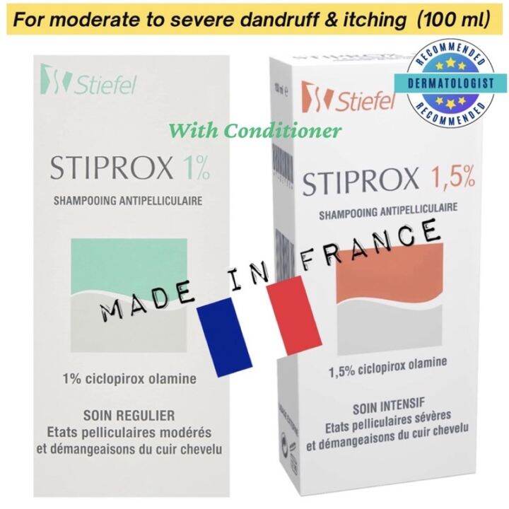 [Stiefel] Stiprox Anti Dandruff Shampoo Scalp Treatment Ciclopirox ...