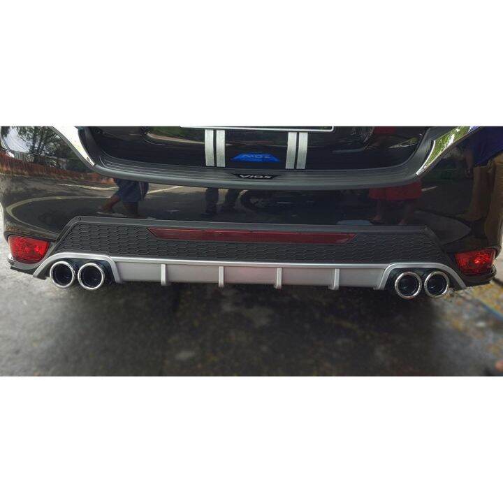 Toyota Vios 2014 to 2018 Rear Bumper Diffuser | Lazada PH