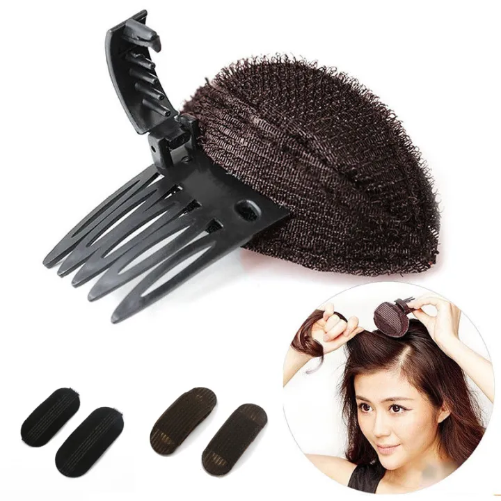 Women Invisible Hair Pins Forehead Hair Volume Fluffy Sponge Clip ...