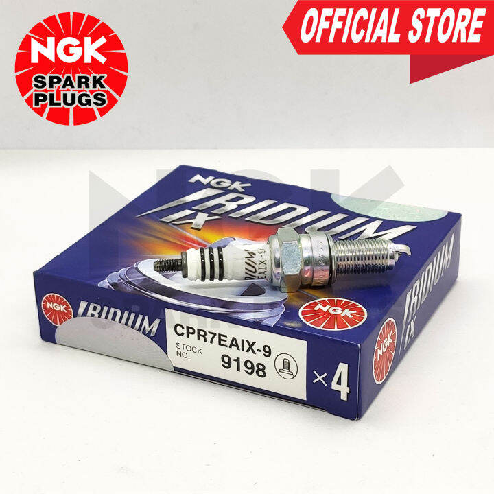 NGK CPR7EAIX-9 Iridium IX Spark Plugs for Honda AirBlade 150,PCX 125,RS 125i, Suzuki Avenis 125 ...