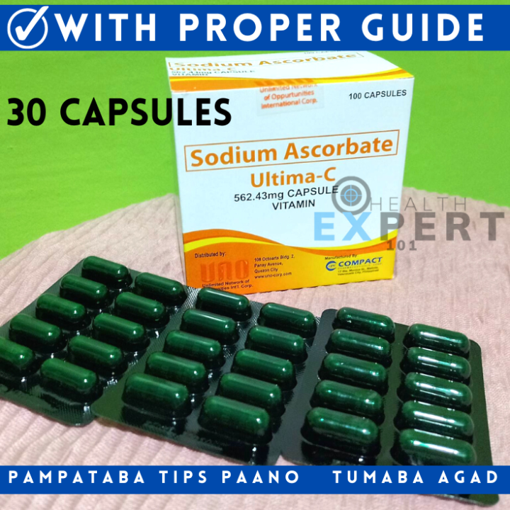 ULTIMA C 30 CAPSULE, VITAMINS NA PAMPATABA, SAFE AND EFFECTIVE ...