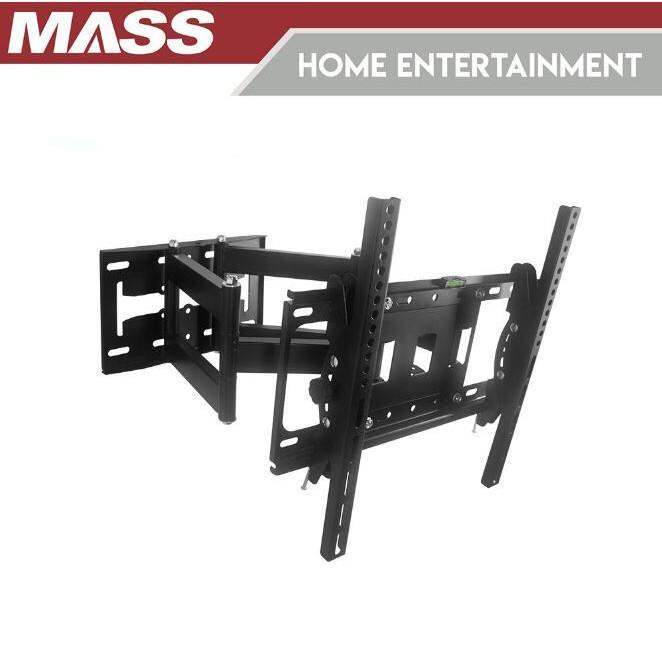MASS 26”-55” Swivel Angle and Tilt Wall Mount TV Bracket 1042B | Lazada PH