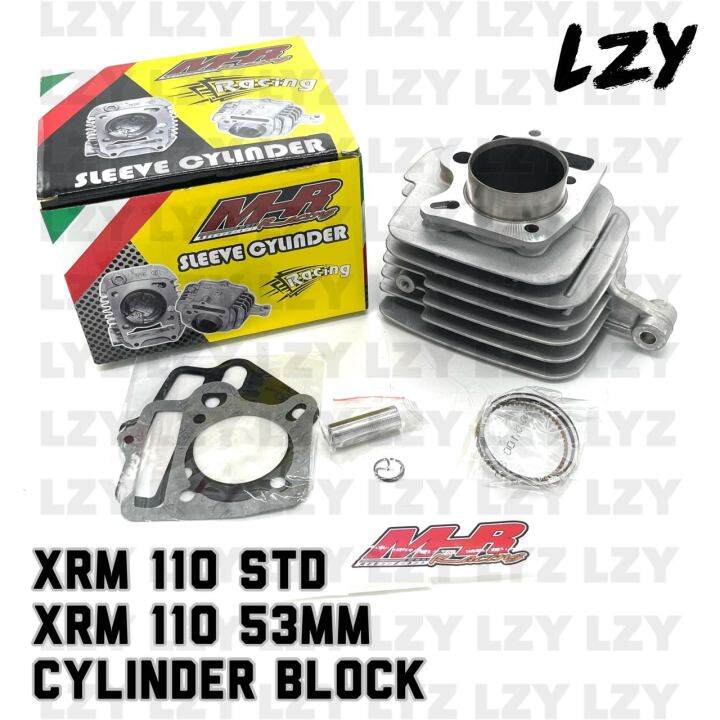 MHR Racing Honda XRM 110 Cylinder Block Set STD Standard / 53mm | Lazada PH
