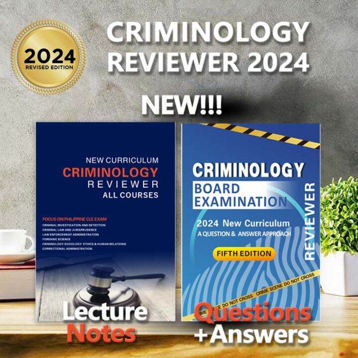 Criminology Reviewer 2024 Complete Board Exam Lecture Notes + Questions ...