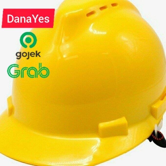 Helm Topi Proyek Safety Helmet Made in Taiwan SM-924 Kuning SNI Morris ...