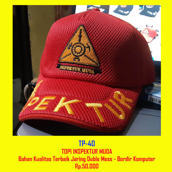 Topi Pemadam Inspektur Muda / TP-40 | Lazada Indonesia