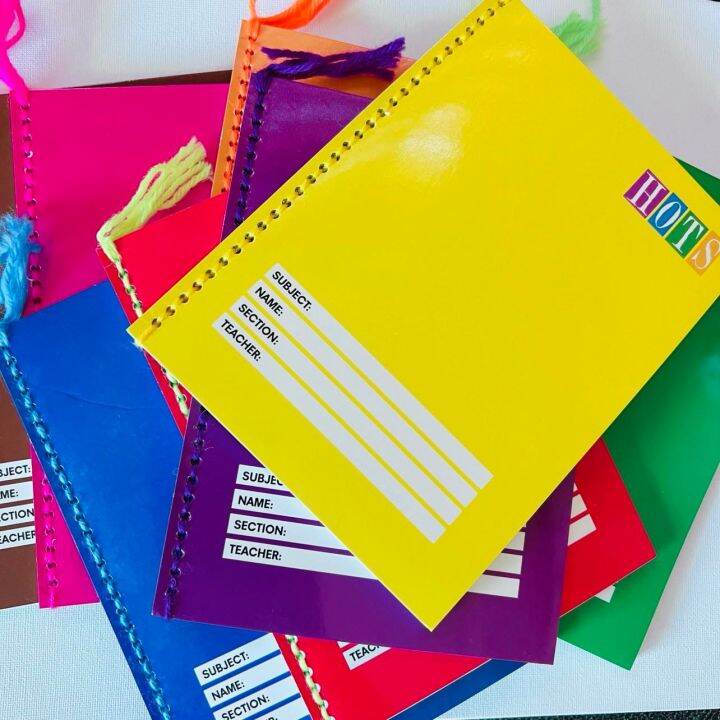 Yarn Notebook Color Coded 80 Leaves 148mm x 200mm (SOLD PER PIECE ...