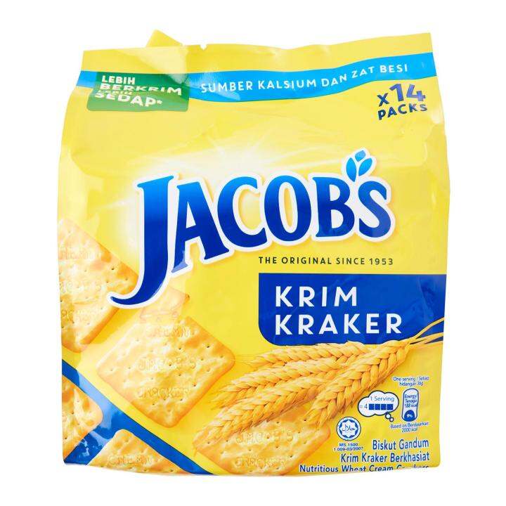 Jacob's Cream Cracker Multipack Original 504G | Lazada Singapore