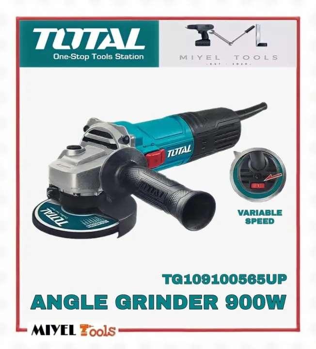 TOTAL Angle Grinder 900W Variable Speed TG10910056UP | Lazada PH