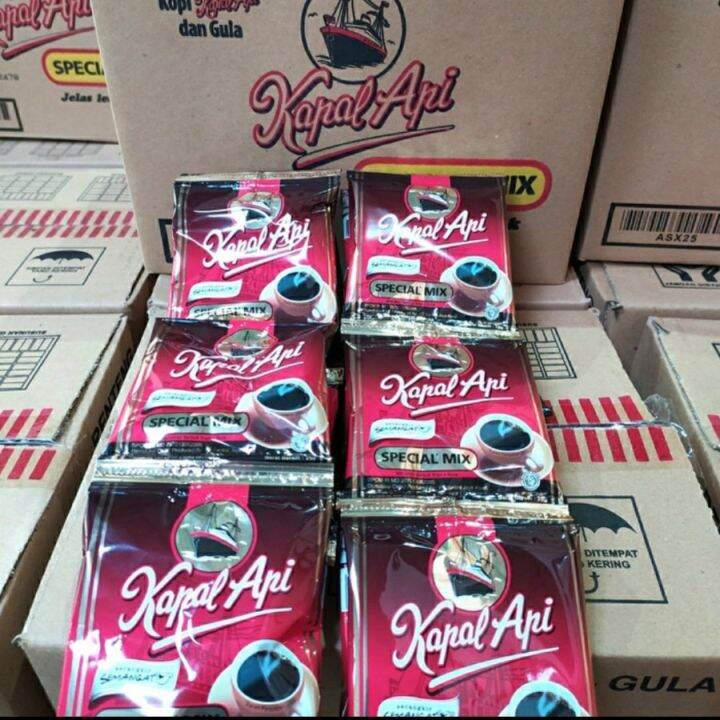Kapal Api Special Mix Kopi Instan Bubuk [24 gram x 120 sachet] 1 Dus ...