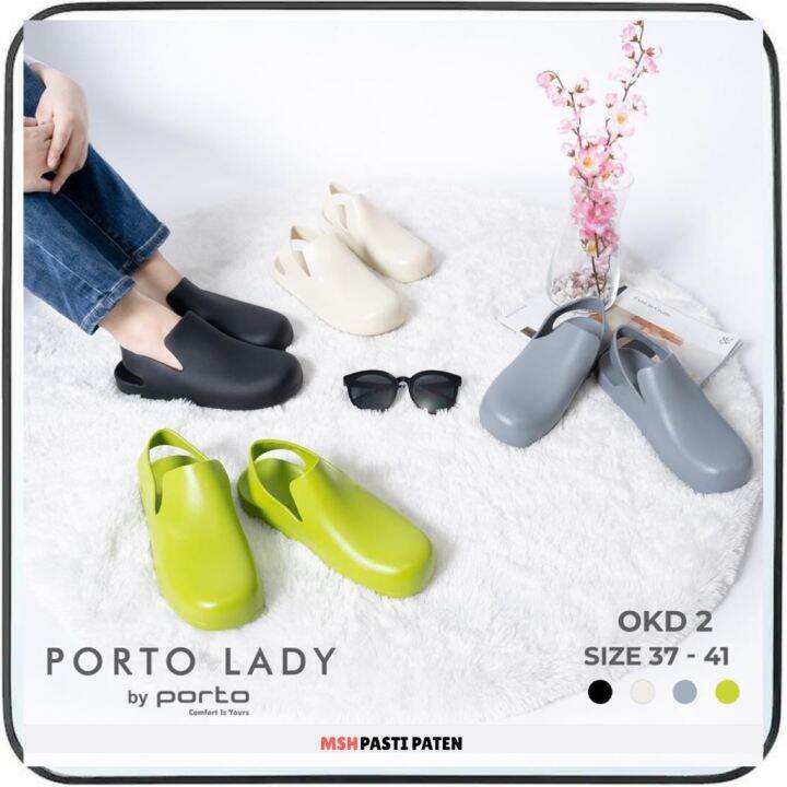 Porto Lady OKD Sepatu Boots Kekinian Wanita Tahan Air | Lazada Indonesia