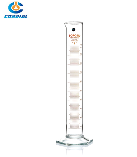 MEASURING CYLINDER WITH hexagonal BASE AMBER PRINTING 1000ml | Lazada PH