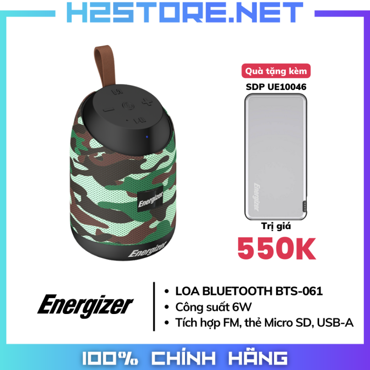 Loa Bluetooth di động Energizer BTS-061 - Công suất 6W | Lazada.vn