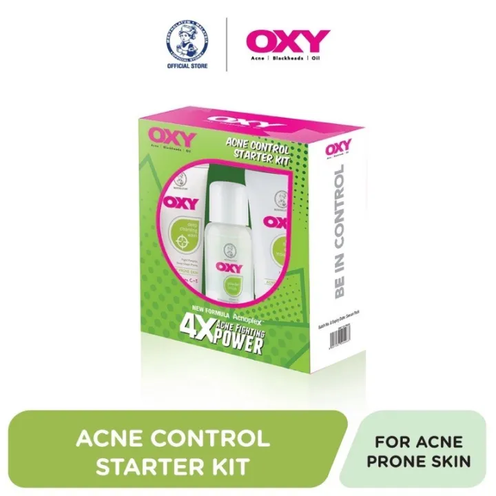 OXY ACNE CONTROL STARTER KIT 3 in 1 | Lazada