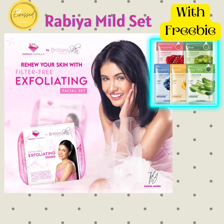 PERFECT FORMULA Filter-Free Exfoliating Set ( Rabiya Mild Set ) | Lazada PH