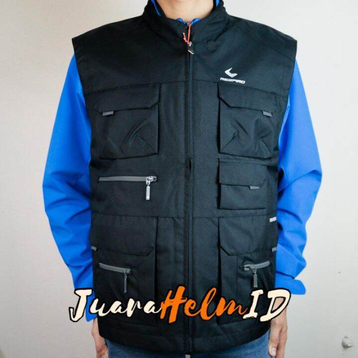 RESPIRO ROMPI MOTO TORENT VEST R1.5 / BLACK - GREY / R1 VEST | Lazada ...