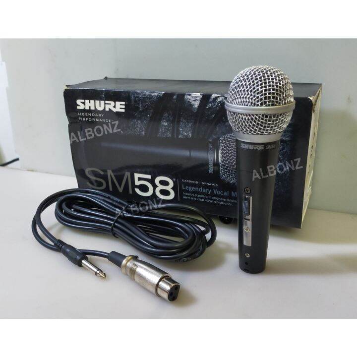 Legendary Vocal Microphone SM 58 Shure | Lazada PH