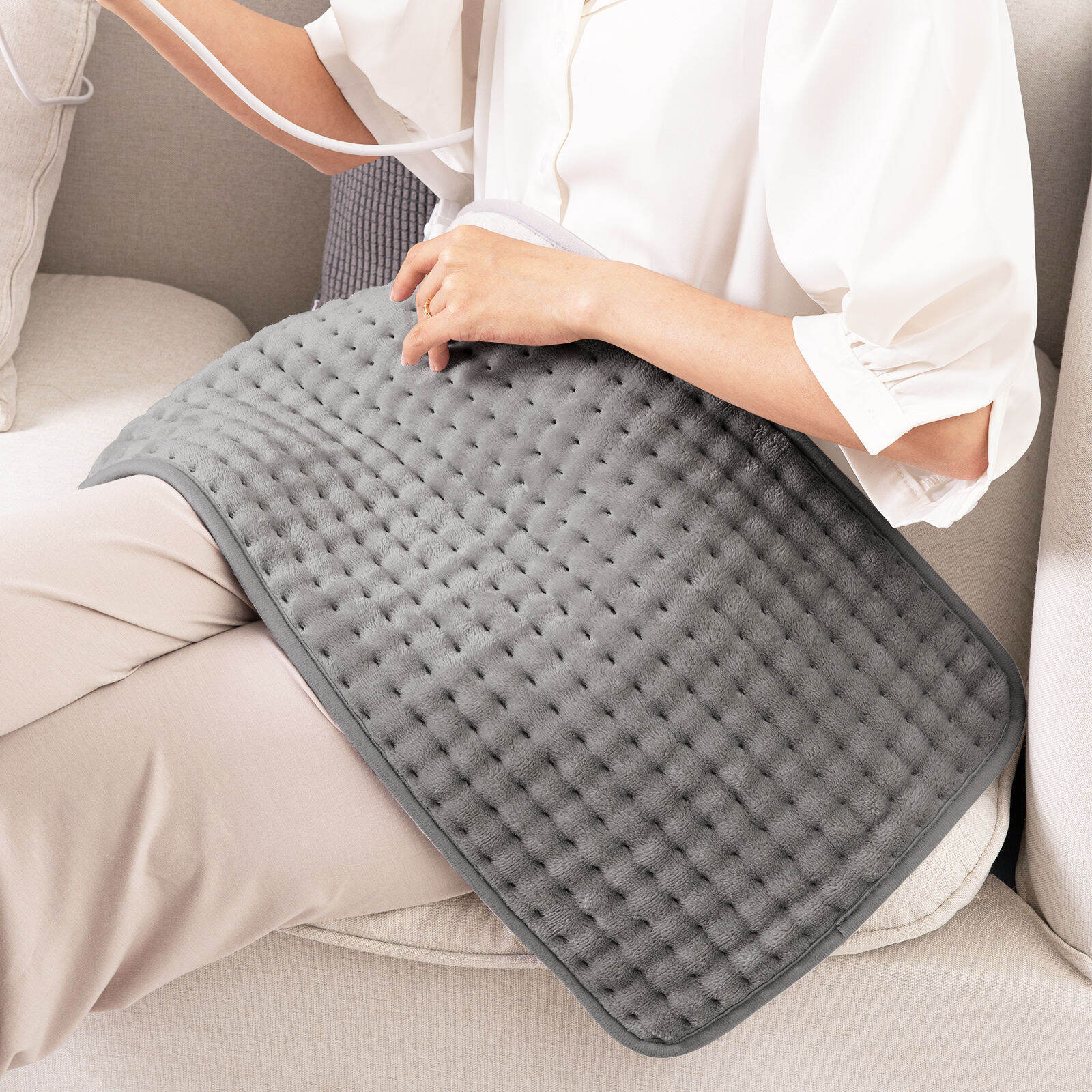 จัดส่งในพื้นที่-ถุงร้อนประคบ ถุงร้อนไฟฟ้า Eeter ThermoPad Heating Pad ...