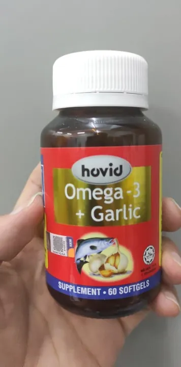HOVID OMEGA-3 + GARLIC 60'S | Lazada