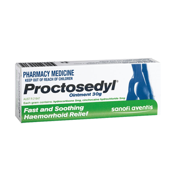 Australian proctosedyl ointment green hemorrhoids ointment 30g mixed ...