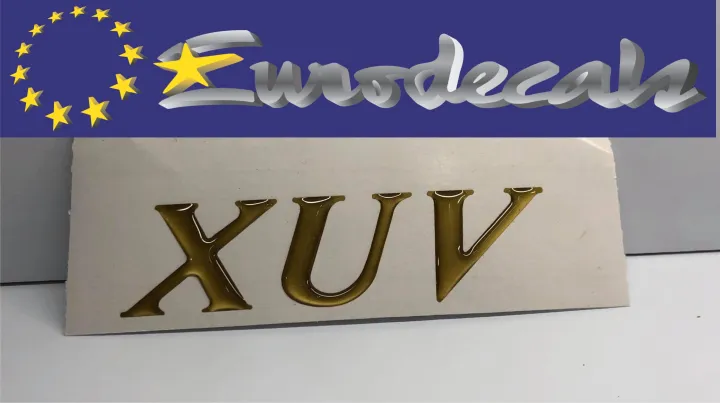 Eurodecals XUV Silicone sticker for Isuzu Crosswind | Lazada PH