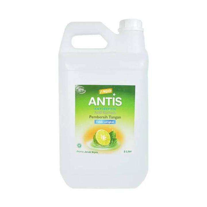 Antis Antiseptika Hand Sanitizer 5 Liter | Lazada Indonesia