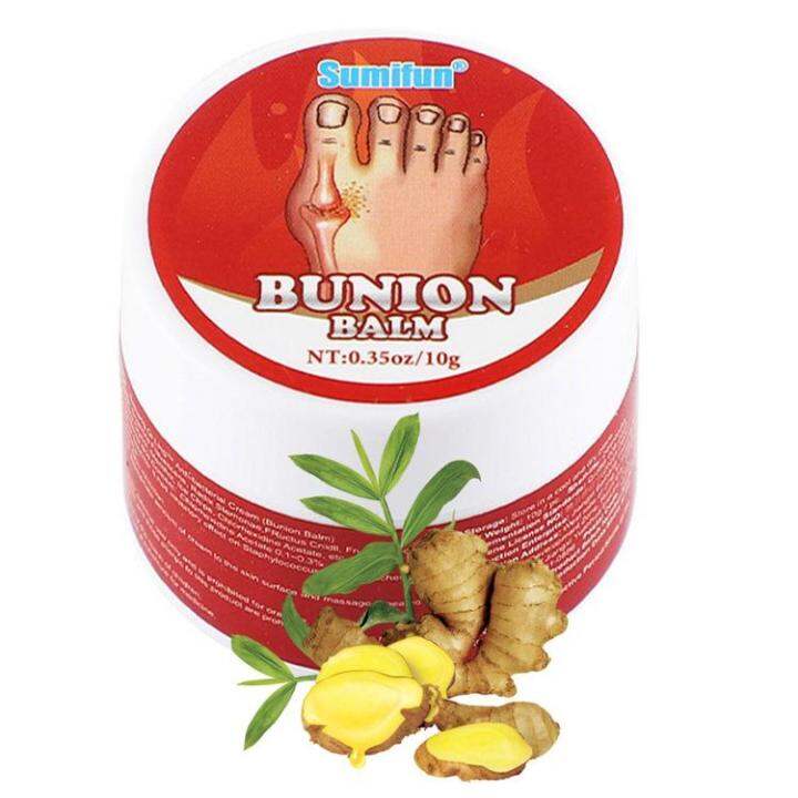 Sumifun Gout Ointment Joint Hallux Valgus Pain Relief Cream 10g Bunion ...