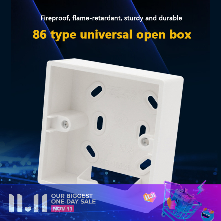 🔥【Flash Sale】WUJI High Quality External Mounting Box For 86mmx86mmx34mm ...