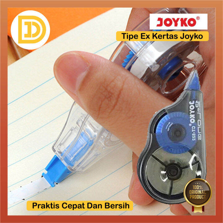 Correction Tape Joyko Original Tipe Ex Kertas Joyko Original Tipeex Rol Penghapus Pulpen Koreksi ...