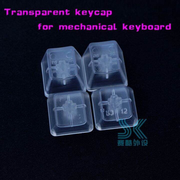 Mechanical keyboard transparent keycaps R1 R2 R3 R4 OEM height keycap ...