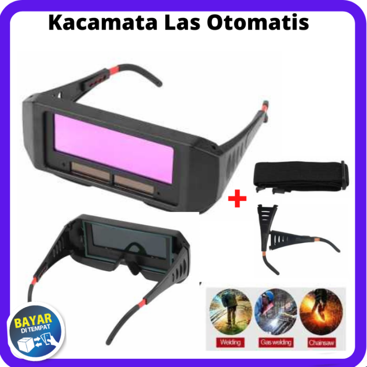 Marege Kacamata Las otomatis Minimalis kamata Las Listrik Dan Karbit ...