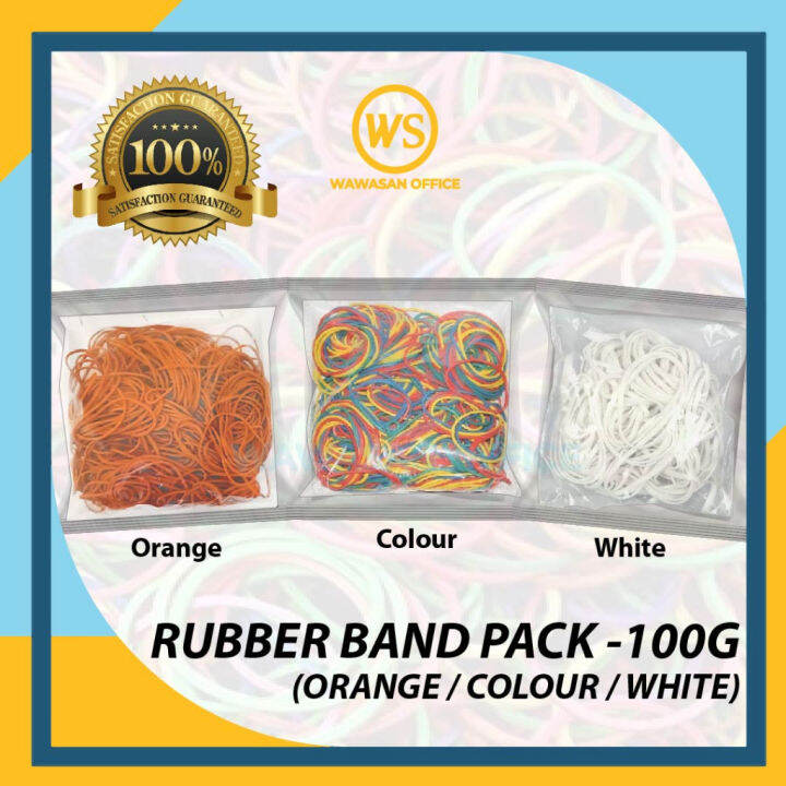Rubber Band / Postman Rubber Band / Elastic Rubber Band / Gelang Getah ...