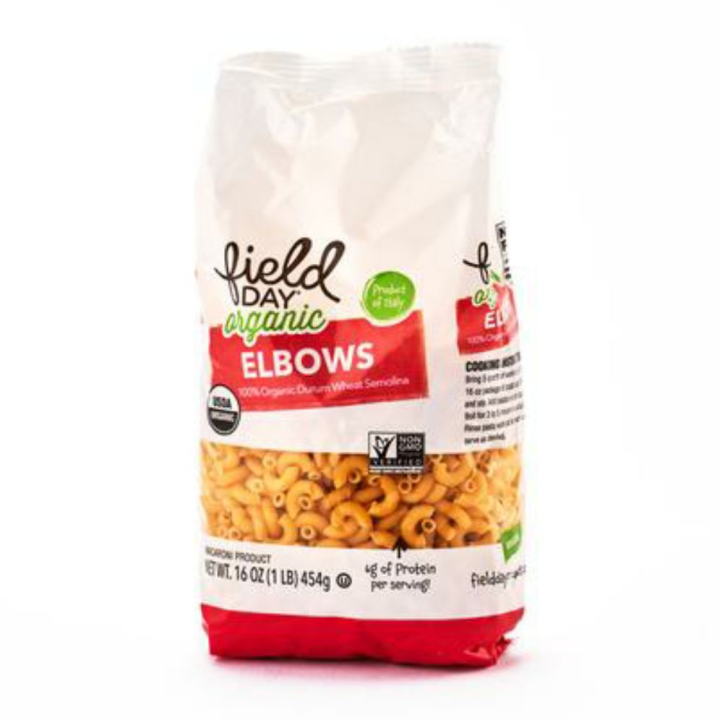 Field Day Organic Traditional Elbow Macaroni Pasta 454g | Lazada PH