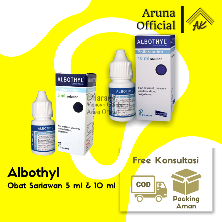 New Albothyl Concentrate Obati Sariawan Bibir Pecah pecah, dan Bau ...
