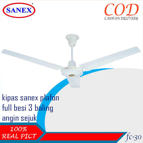 Sanex FC 30 Ceiling Fan Kipas Angin Gantung 56'' Kipas Plafon | Lazada Indonesia