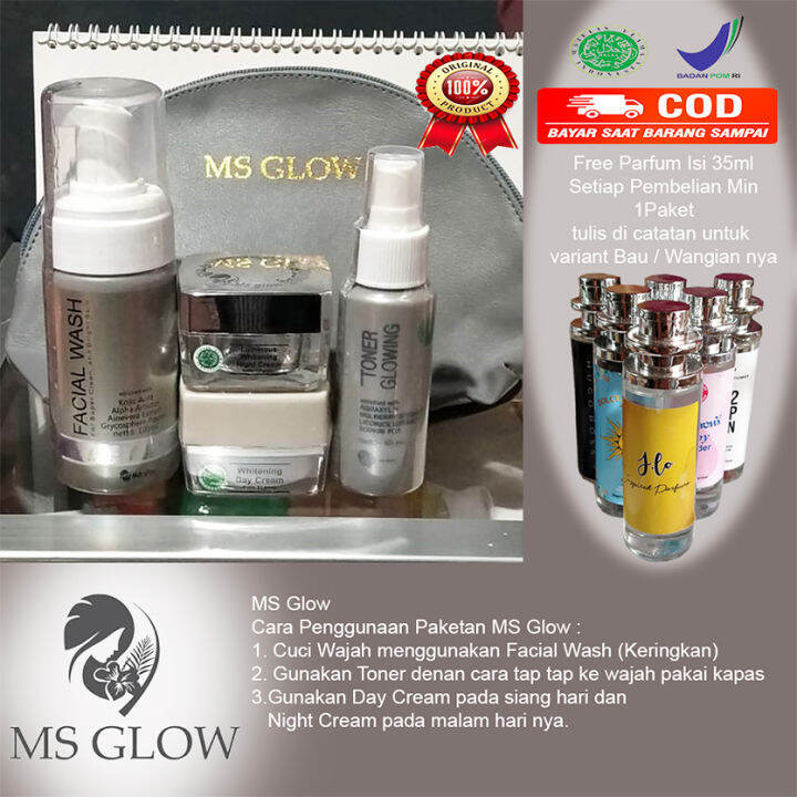 Skincare. Ms Glow / Ms Glow Skincare / Ms Glow Acne / Ms Glow Ultimate / Ms Glow Whitening / Ms ...