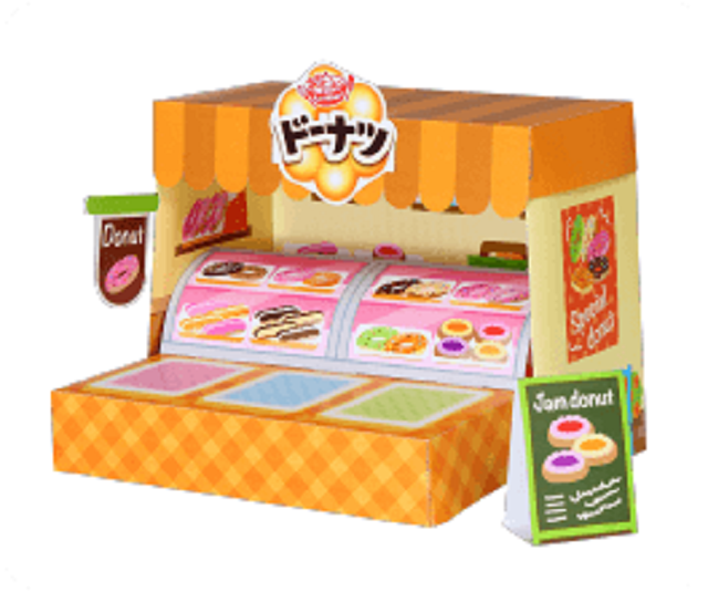 DIY Papercraft Diorama Toko Doughnut | Lazada Indonesia