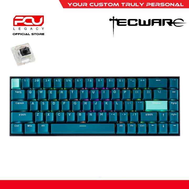 Tecware B68+ Wireless Mechanical Keyboard Black - Gateron Black | Lazada