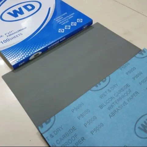 KLI - AMPLAS KERTAS PASIR ANTI AIR TAIYO WD GRID 3000 dan 5000 / KERTAS ...