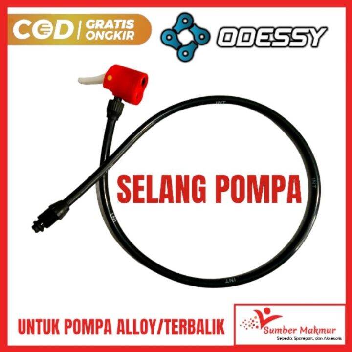 Selang Pompa Angin Sepeda dan Motor Dua Fungsi Dop AV dan FV Cop Selang ...