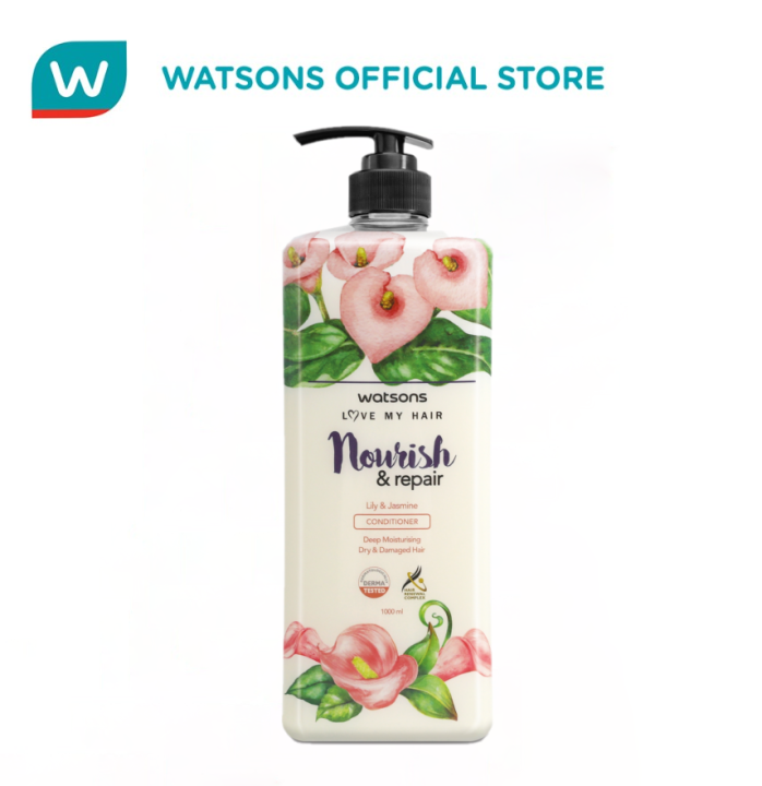 WATSONS Lily and Jasmine Scented Nourishing Conditioner 1L | Lazada PH