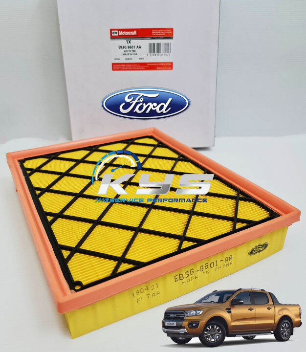 AIR FILTER (square) # FORD RANGER WILDTRAK T8 2.2/3.2 # RAPTOR T7 2.0 ...