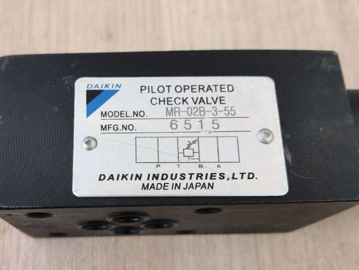 DAIKIN Stacking Relief Valves Model : MR-02B-3-55 | Lazada.co.th