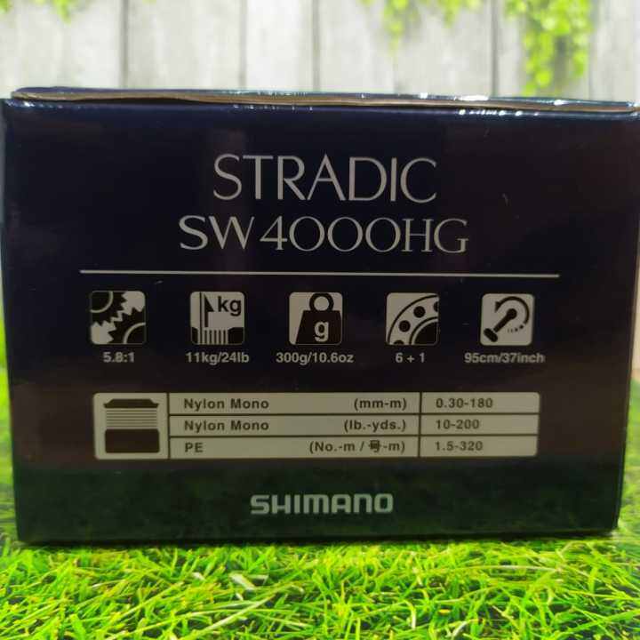 Reel Spinning Shimano Stradic 2020 SW 4000HG | Lazada Indonesia