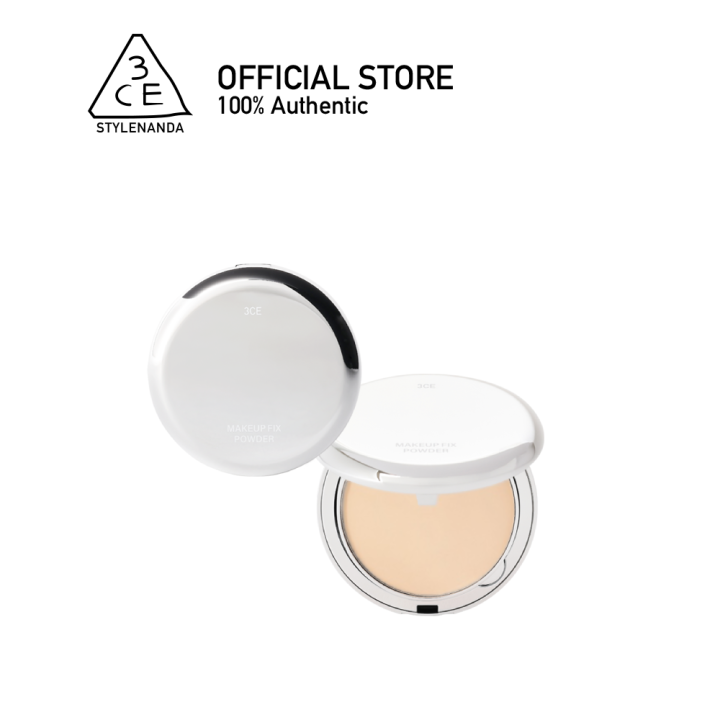3CE MAKEUP FIX POWDER ทรีซีอี เมคอัพ ฟิกซ์ พาวเดอร์ เครื่องสำอาง แป้ง ...