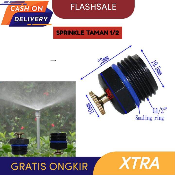 SPRINKLE TAMAN / SPRINKLER ADJUSTABLE / TAMAN / KEBUN / SPRINKLER DRAT ...