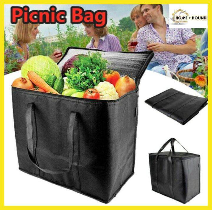 Home+Hound Food Delivery Bag Catering Grocery Food Bag Large Insulated ...