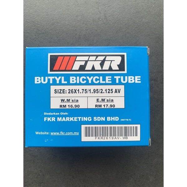 12＂16"20" 24" 26" FKR Basikal Tube - Bicycle Butyl Inner Tube - FKR ...
