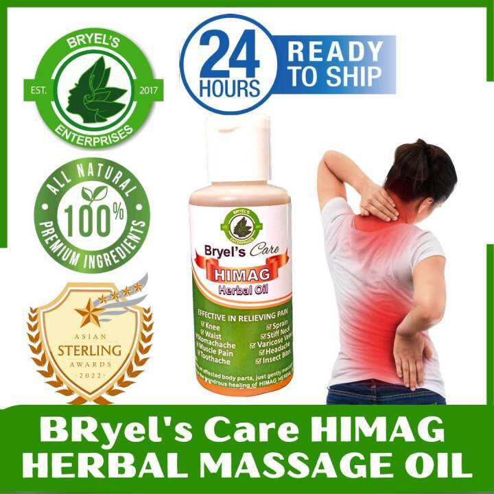 Bryels Care 60ml Himag Herbal Oil Effective for relieving pain from ...