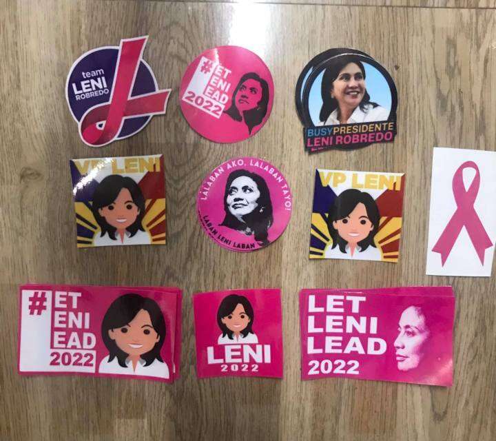 Leni Robredo Campaign Waterproof Stickers | Lazada PH